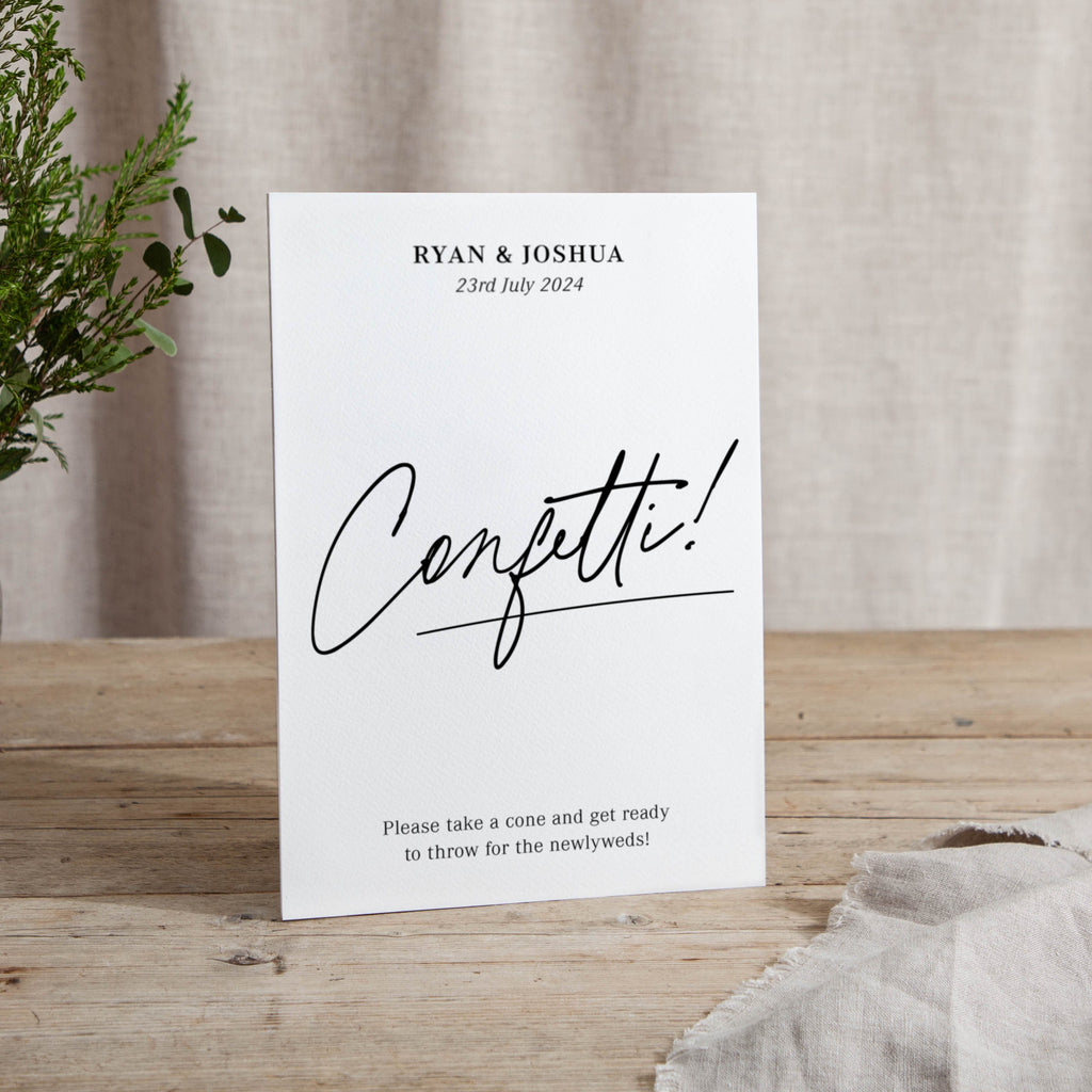 Autograph - Small Wedding Signs - General - Printed – No Ordinary Weddings